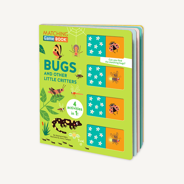 Matching Game Book: Bugs and Other Little Critters – Mini Mint