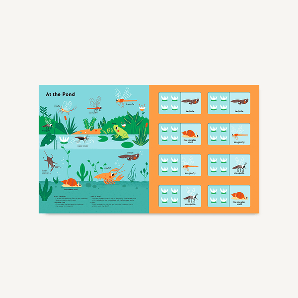Matching Game Book: Bugs and Other Little Critters – Mini Mint