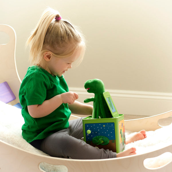 T-Rex Jack-in-the-Box – Mini Mint