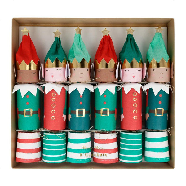 Elf Large Crackers (set of 6) – Mini Mint