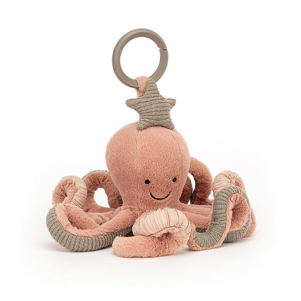 Jellycat Odell Octopus Activity Toy – Mini Mint