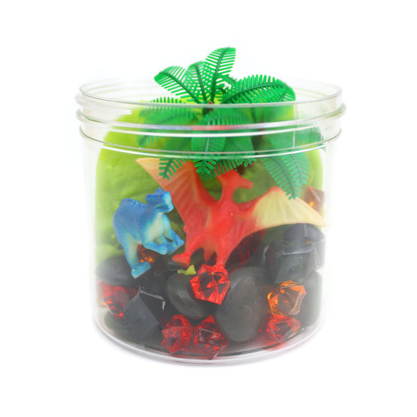 Dinosaur Jungle Sensory Play Dough-To-Go Kit – Mini Mint