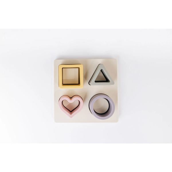 Silicone Shape Puzzle – Mini Mint